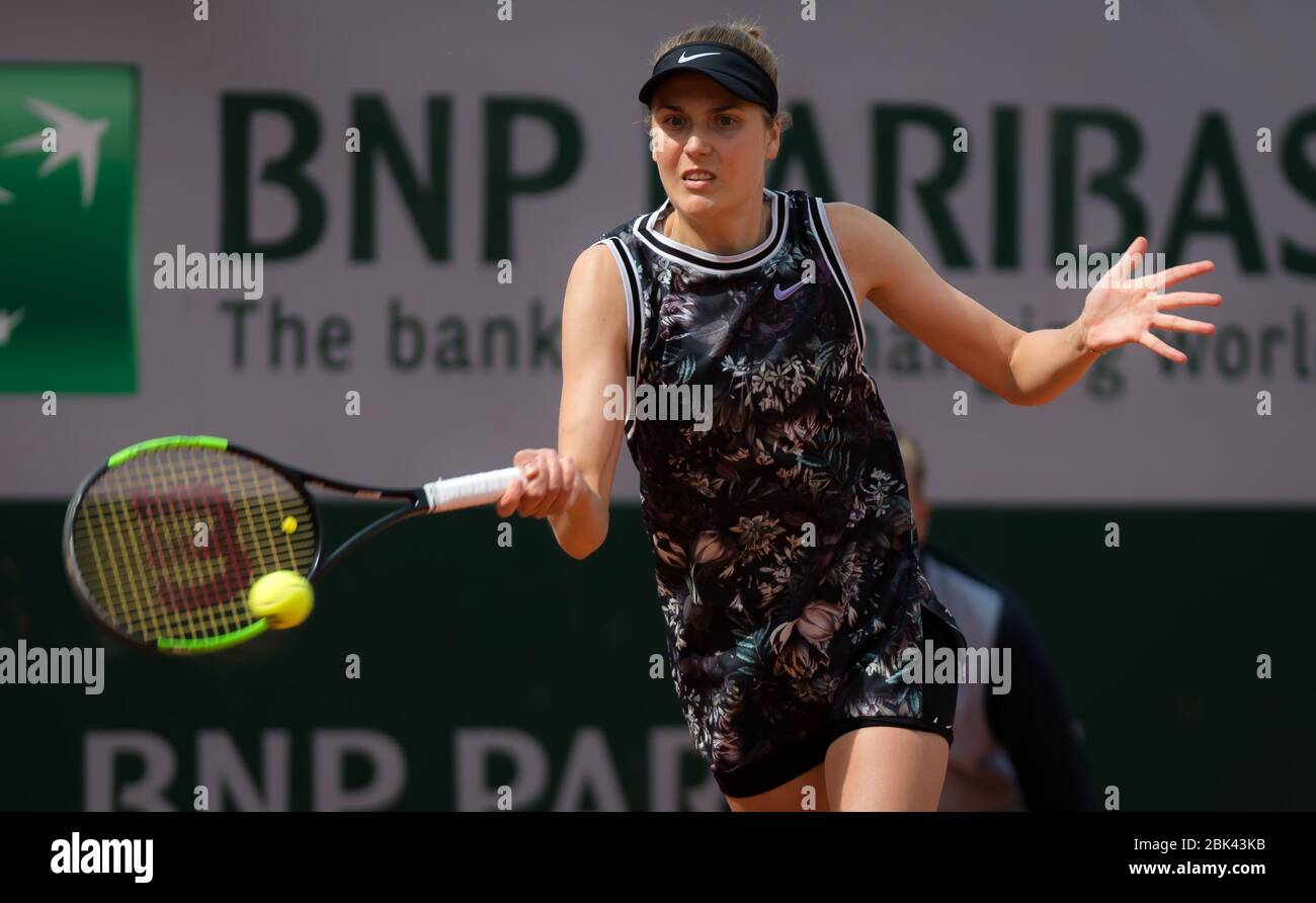 Antonia Lottner aus Deutschland in Aktion während ihres ersten ...