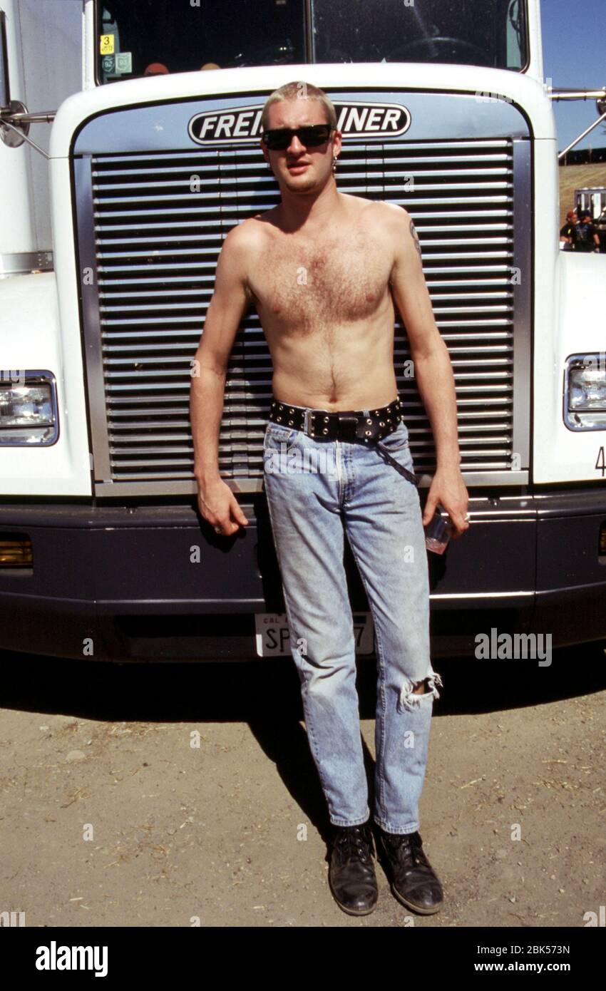 Layne Staley von Alice in Ketten 1993. Quelle: Scott Weiner/MediaPunch ...