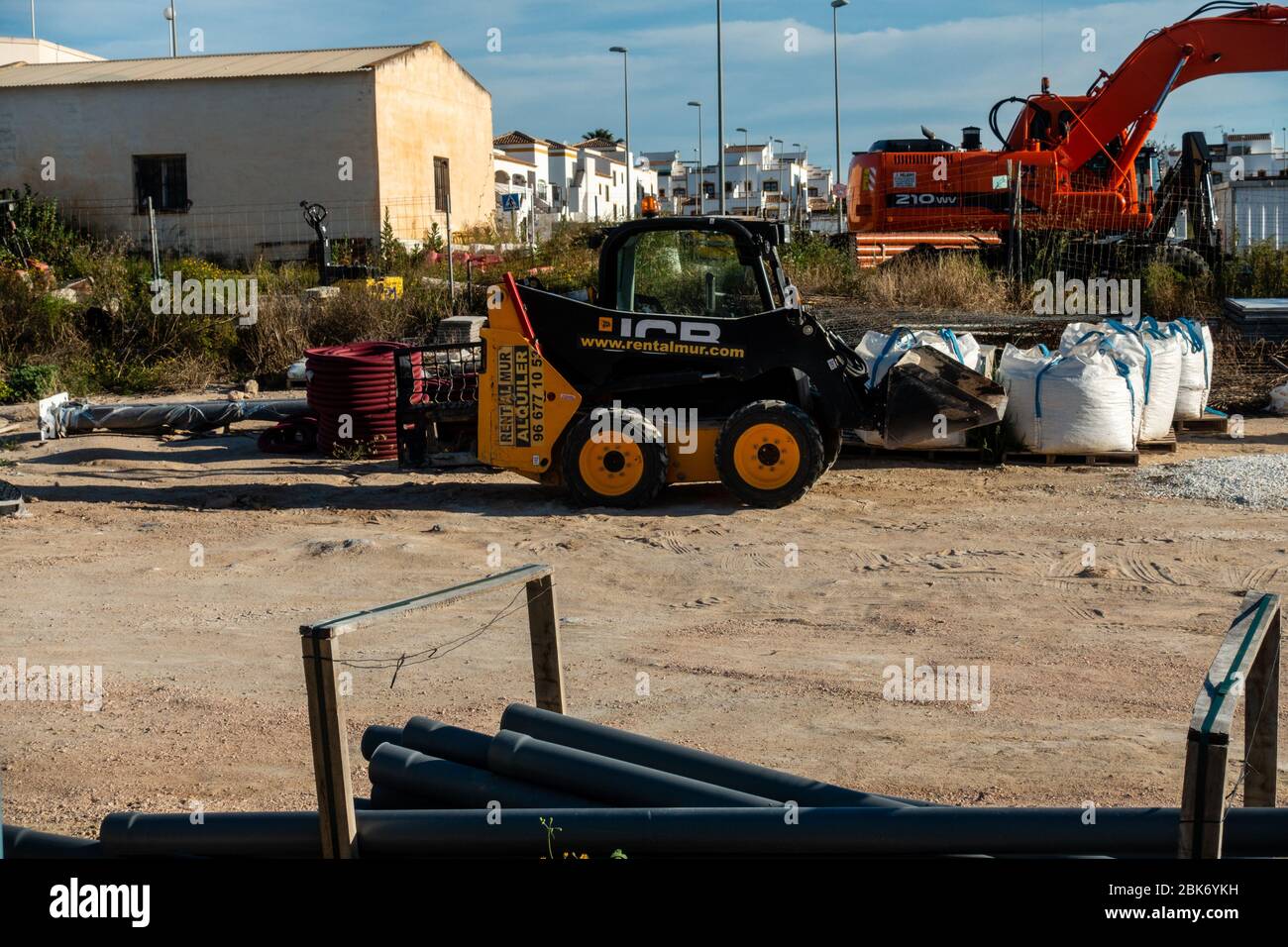 Jcb mini excavator -Fotos und -Bildmaterial in hoher Auflösung – Alamy