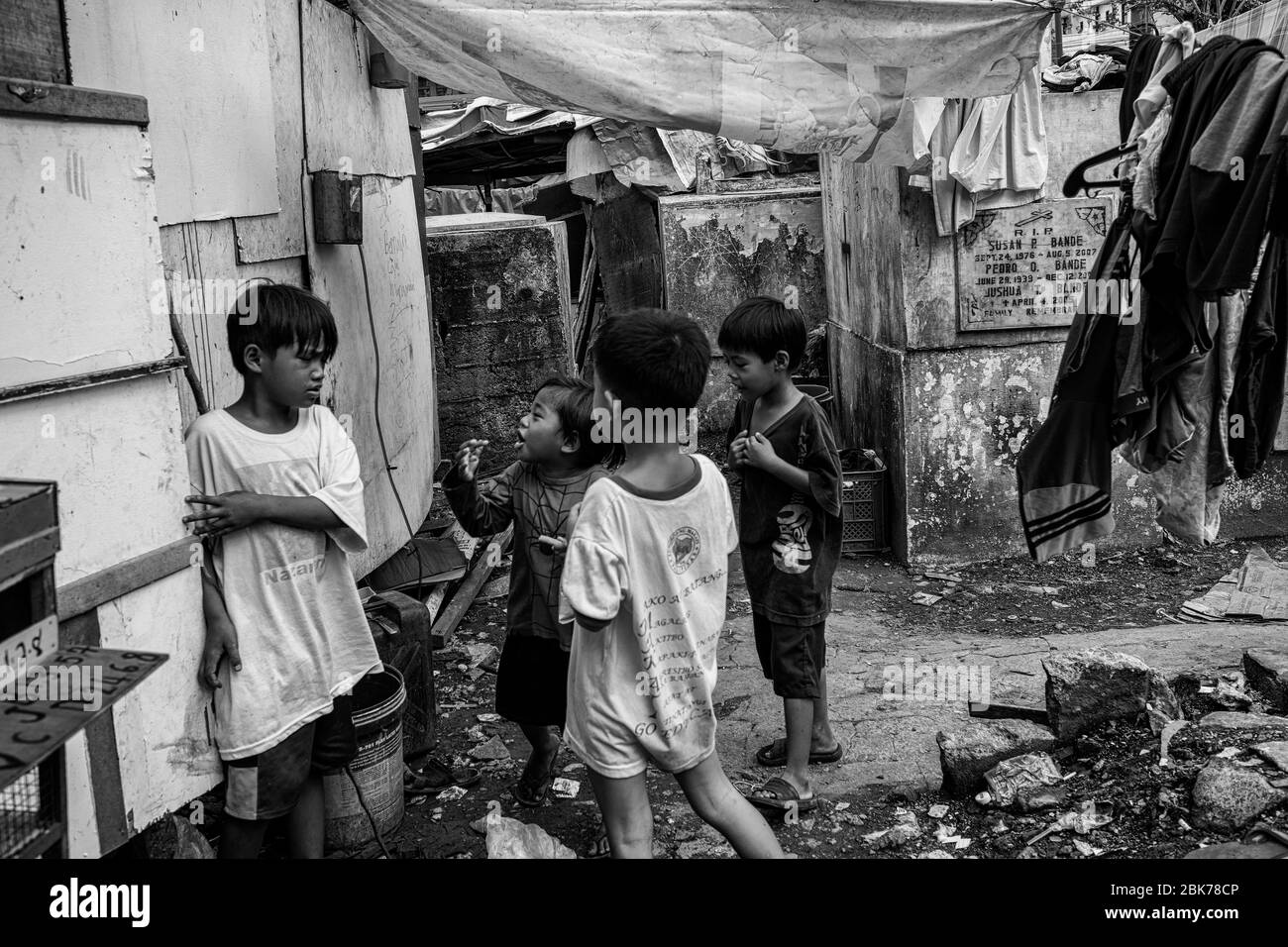 Makati philippines Schwarzweiß-Stockfotos und -bilder - Alamy