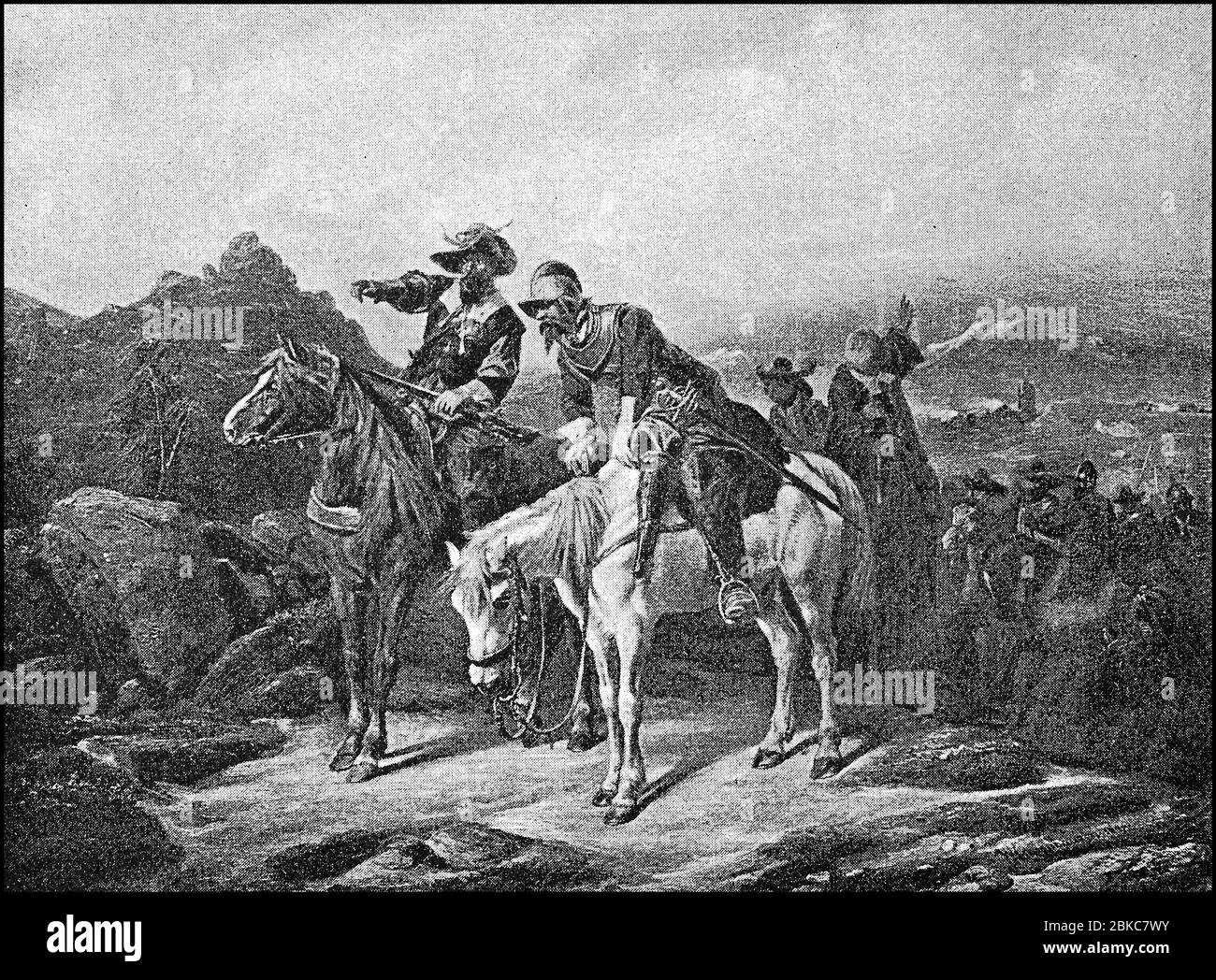 Cromwellsche Riders in the Civil war of 1642 - 1646, English Revolution ...