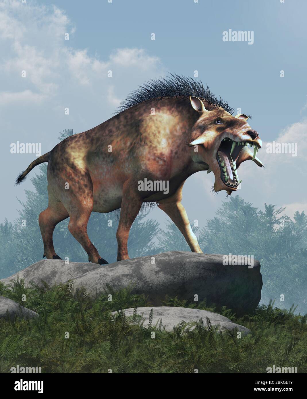 Prehistoric miocene landscape -Fotos und -Bildmaterial in hoher ...