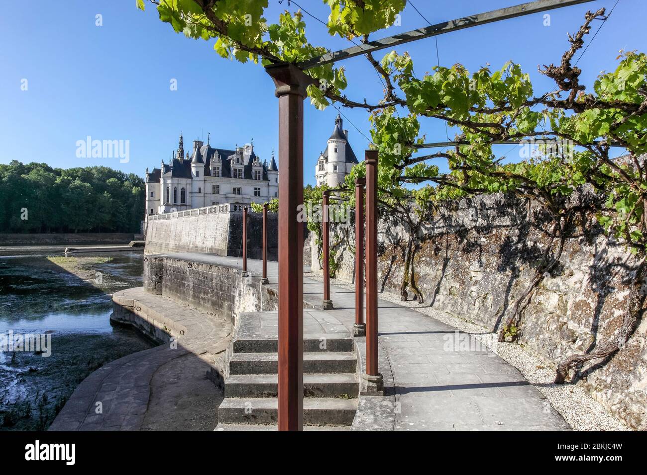 Frankreich, Indre et Loire, Loire-Tal, das von der UNESCO zum Weltkulturerbe erklärt wurde ...