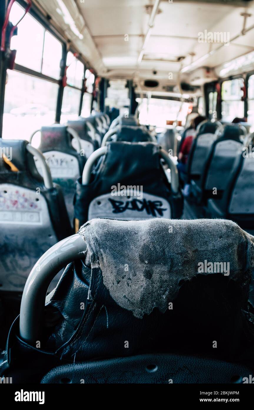 Bus stuhl -Fotos und -Bildmaterial in hoher Auflösung – Alamy