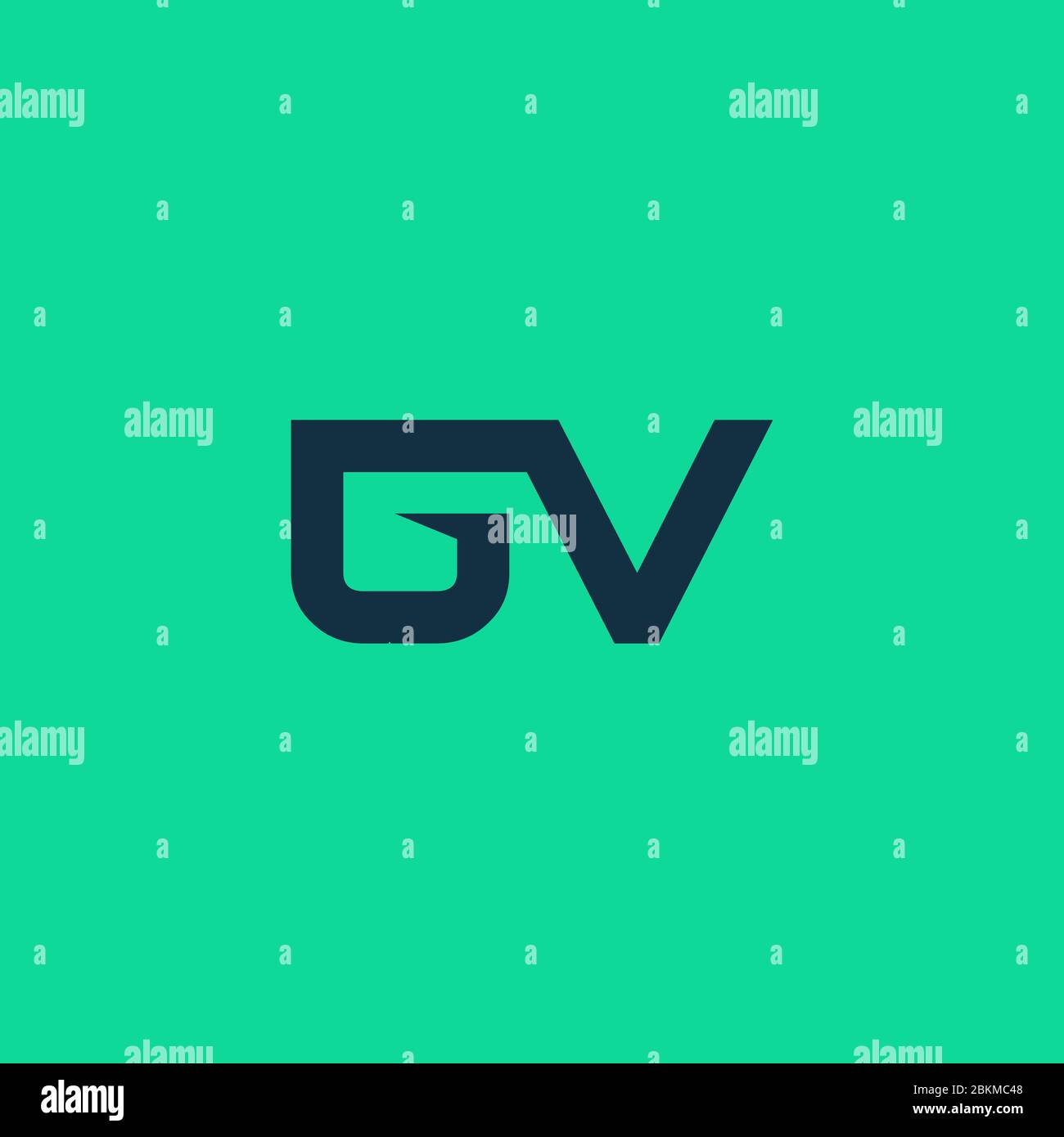 Gv logo Stock-Vektorgrafiken kaufen - Alamy