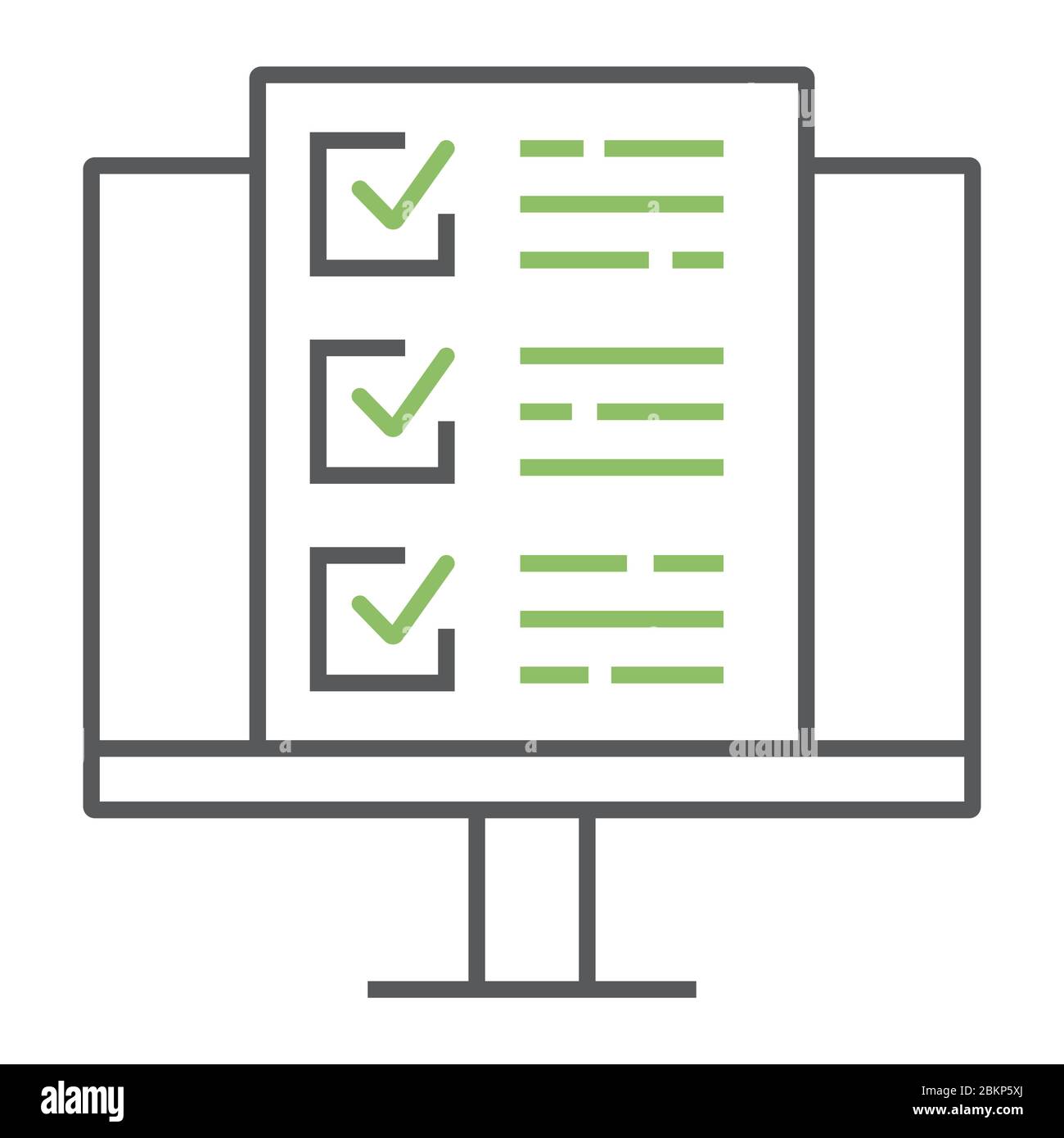 Lista dei test Stock-Vektorgrafiken kaufen - Alamy