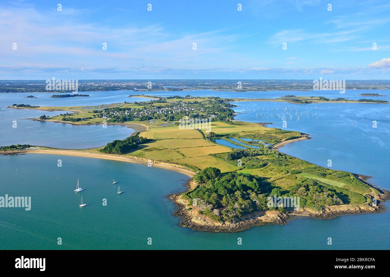 Frankreich, Morbihan, Baie de Quiberon, der Golf du Morbihan, Presqu ...