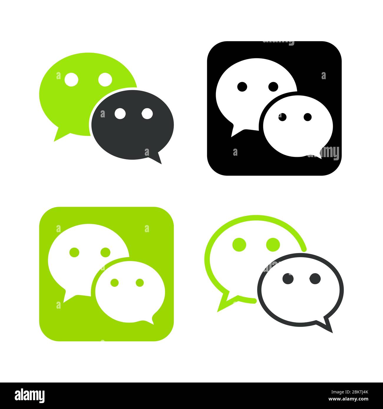 Wir chatten Symbol. Farbe der Kommentare des Websymbols. Messenger Icon ...