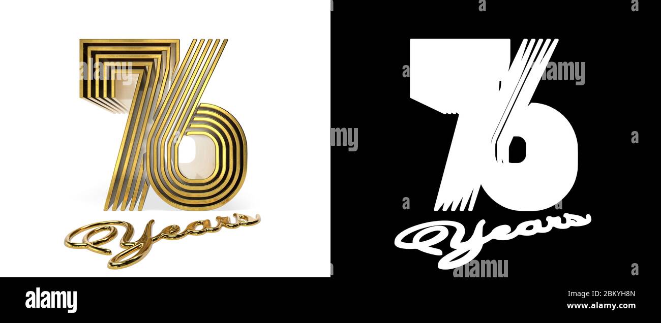 3d nummer 76 -Fotos und -Bildmaterial in hoher Auflösung – Alamy