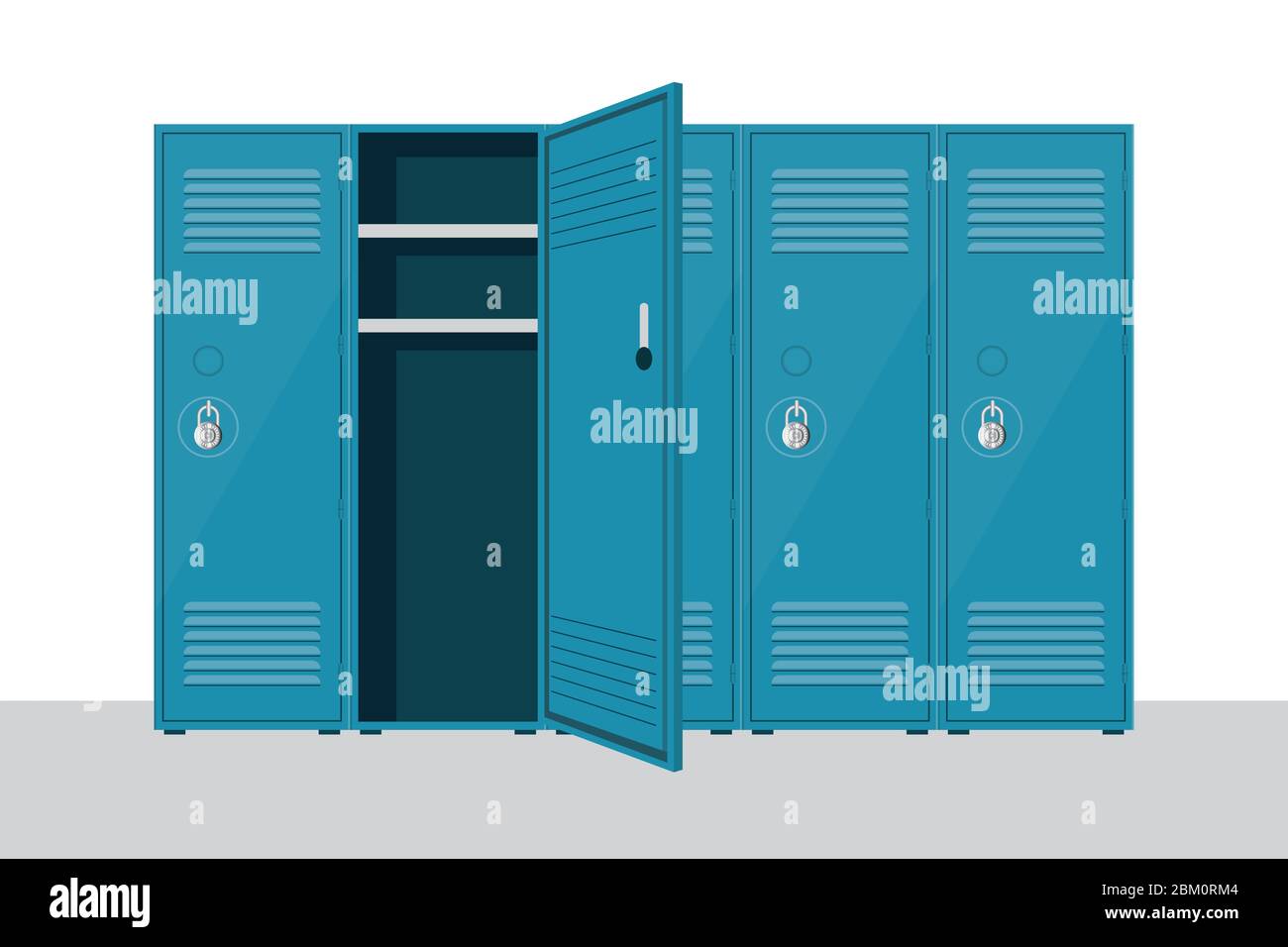 Schule umkleide Stock-Vektorgrafiken kaufen - Alamy