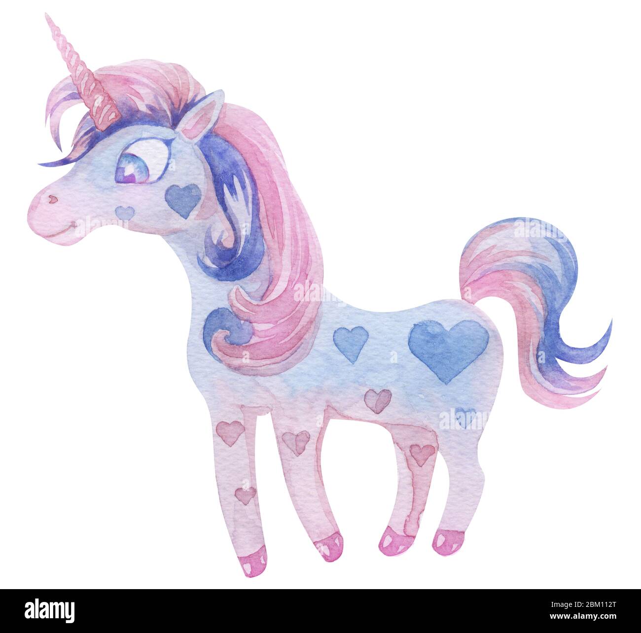 Süße einhorn cartoon -Fotos und -Bildmaterial in hoher Auflösung – Alamy