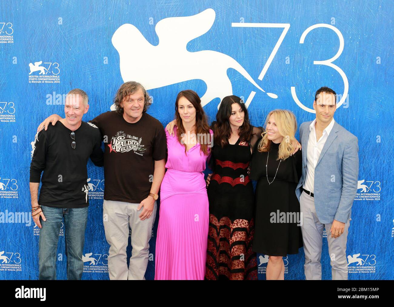 VENEDIG, ITALIEN - SEPTEMBER 09: Alex Garcia, Emir Kusturica, Sloboda ...