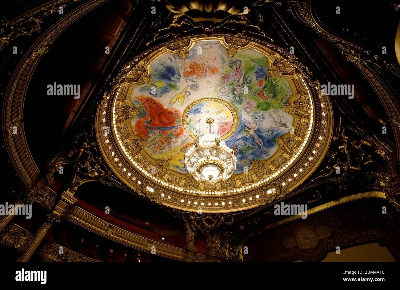 Garnier Opera Paris Chagall Stockfotos und -bilder Kaufen - Alamy