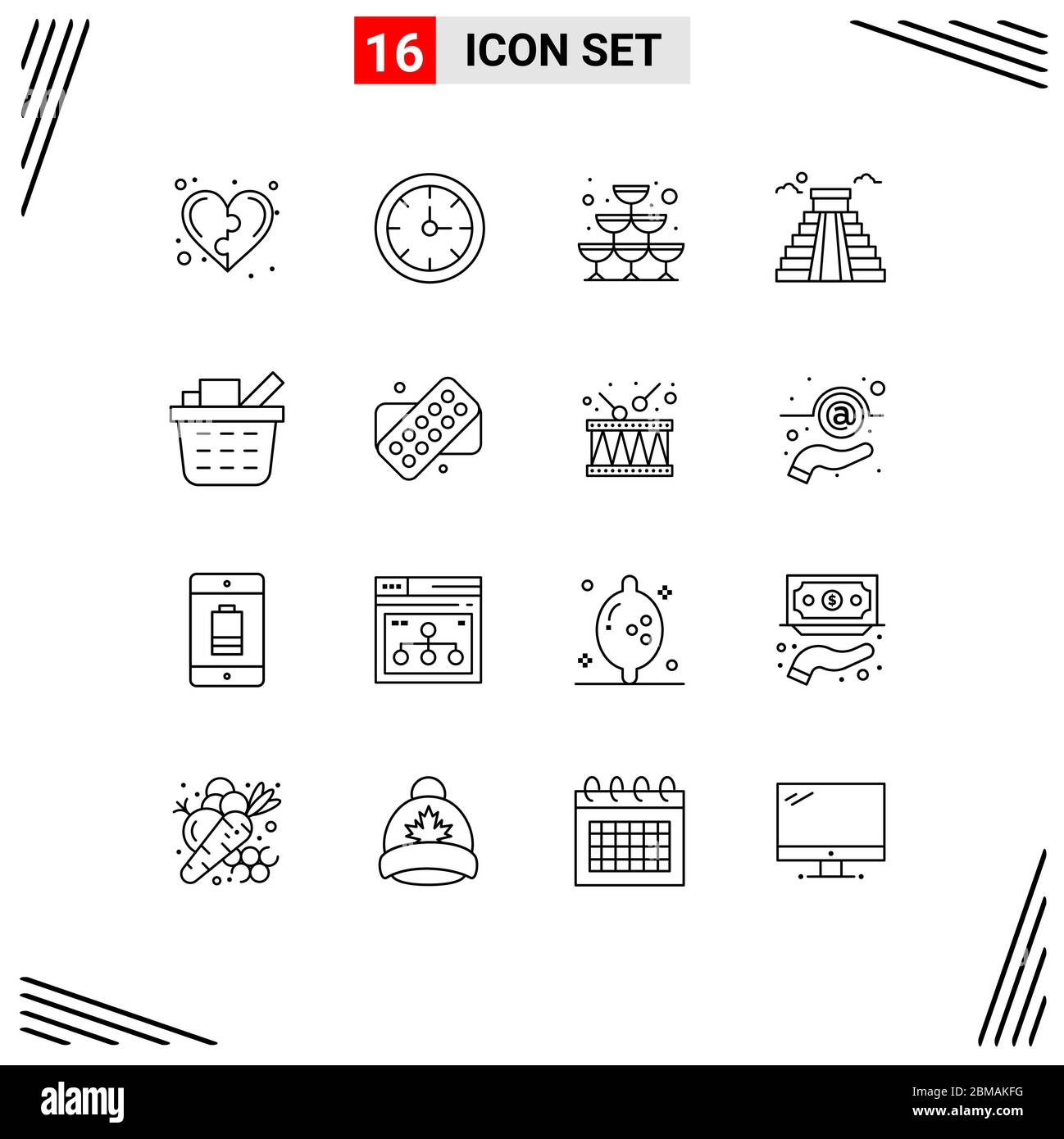 Party time piktogramm Stock-Vektorgrafiken kaufen - Alamy