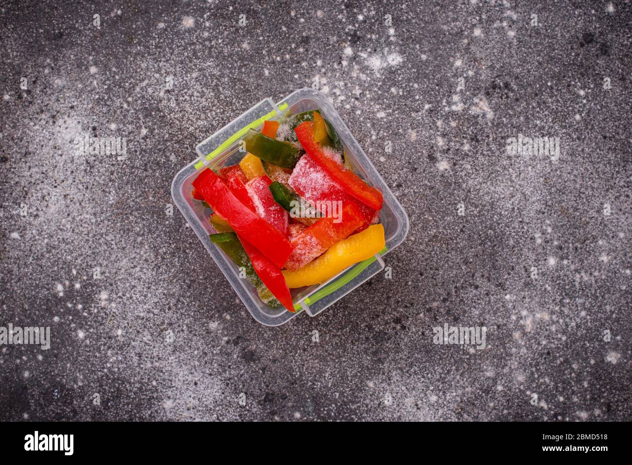 Gefrorene Paprika Stockfotos und -bilder Kaufen - Alamy