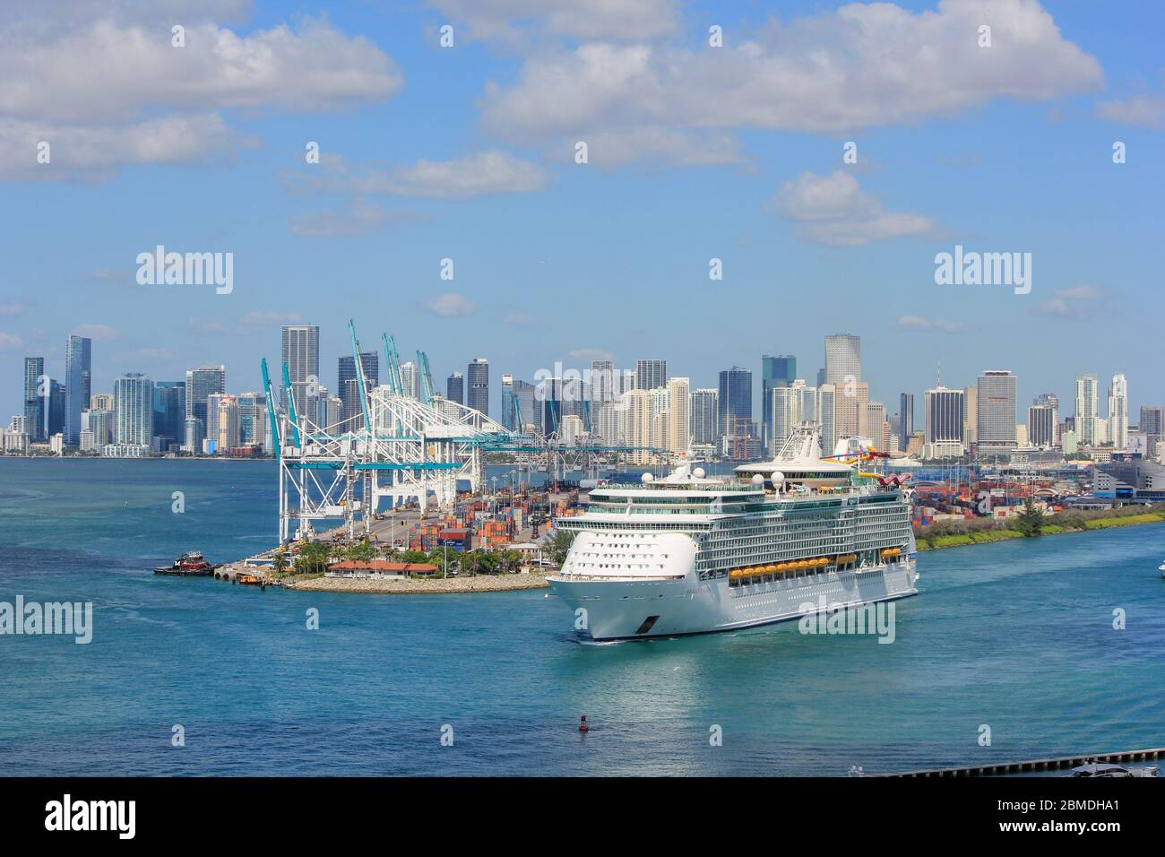 Terminal ein hafen miami Stockfotos und -bilder Kaufen - Alamy