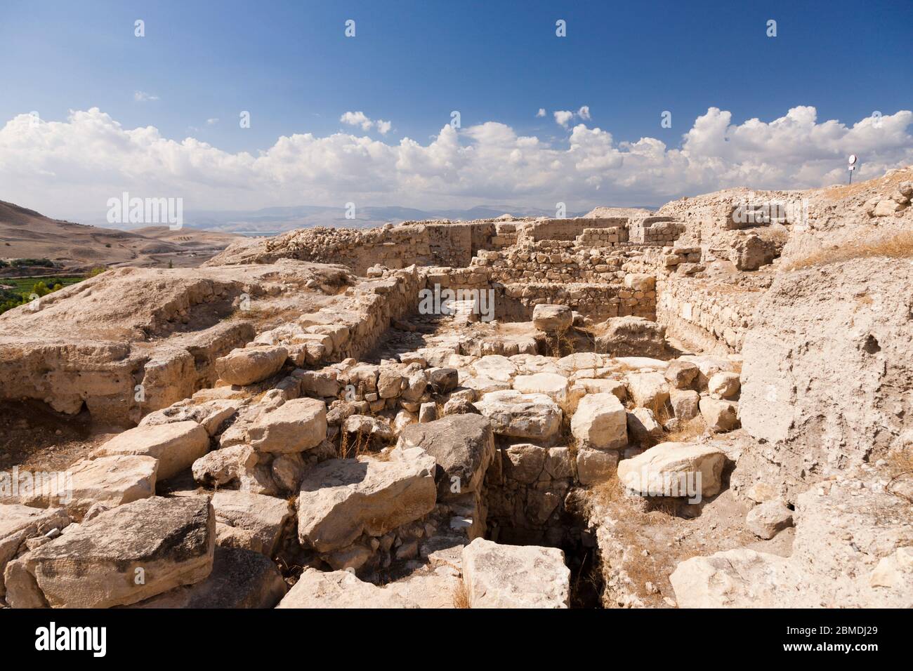 Alte Ruinen von Pella, Ruinen der alten Dekapolis, Tabqet Fahel ...