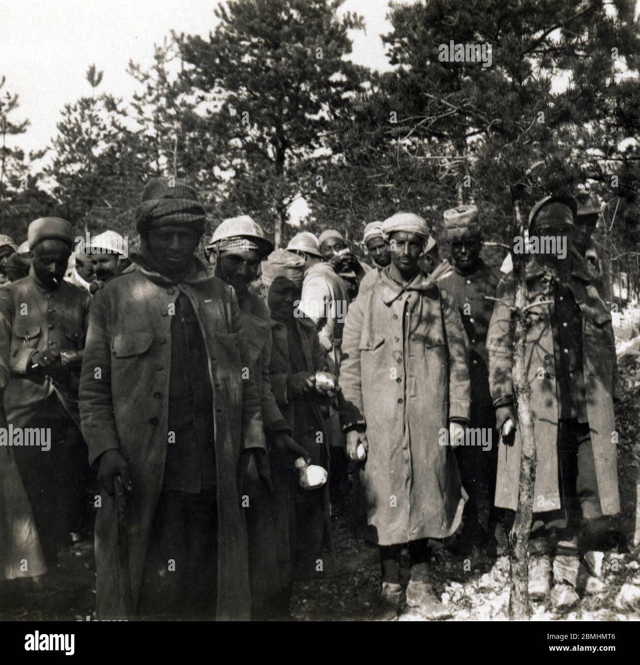 Premiere guerre mondiale : soldats des troupes coloniales, vers 1914 ...