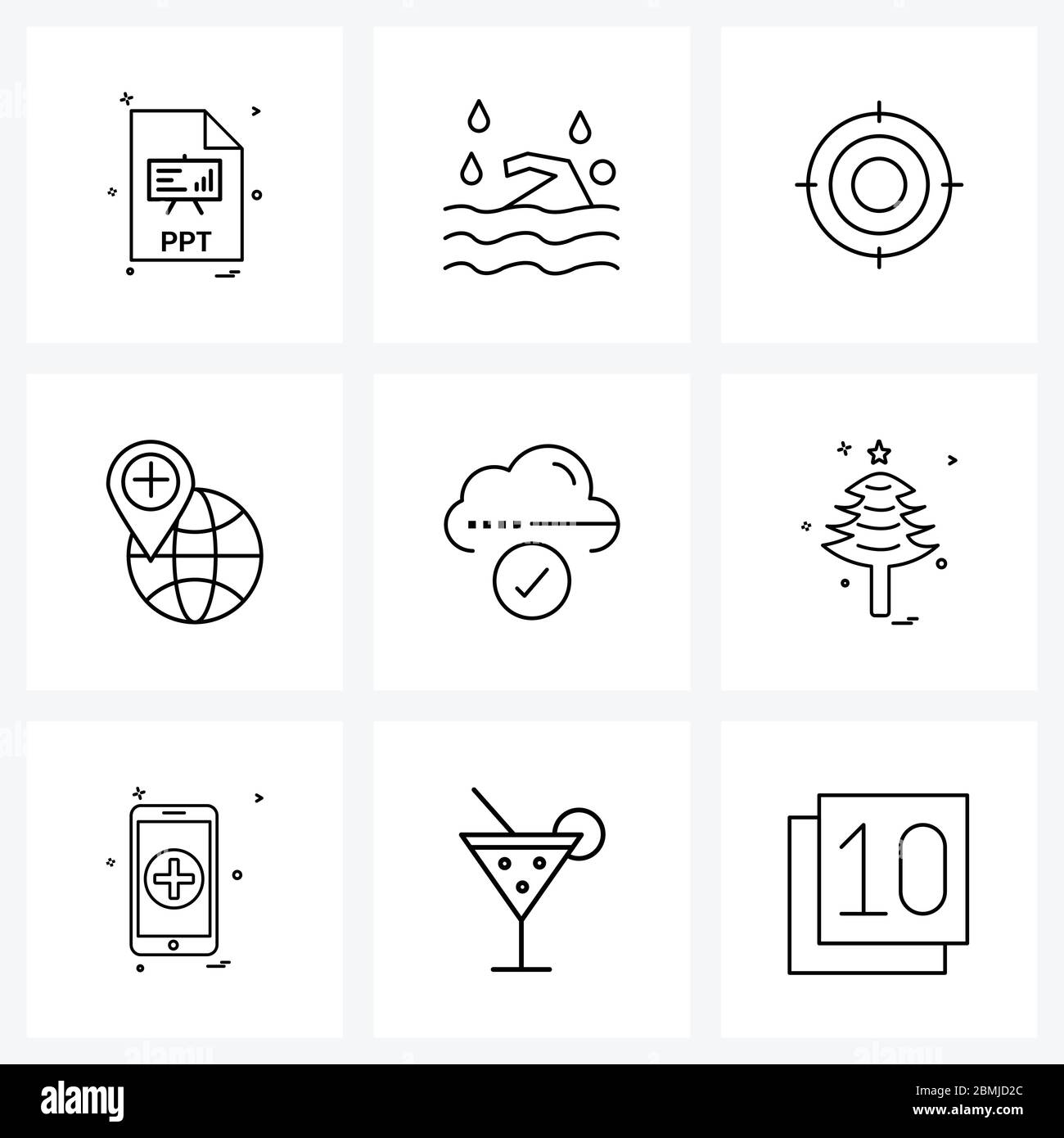 Piktogramme powerpoint -Fotos und -Bildmaterial in hoher Auflösung – Alamy