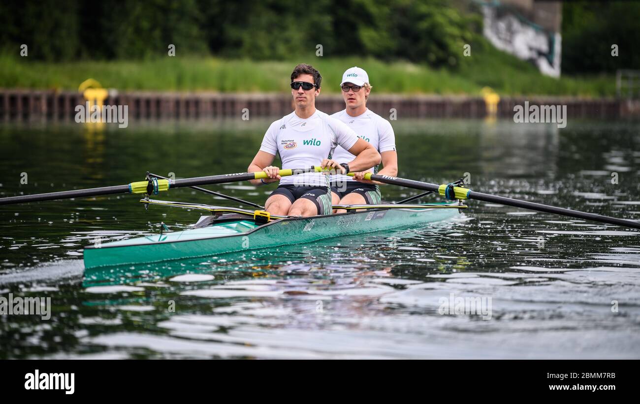 Mark Leske und Malte Grossmann. Die Athleten in Deutschland sind acht ...