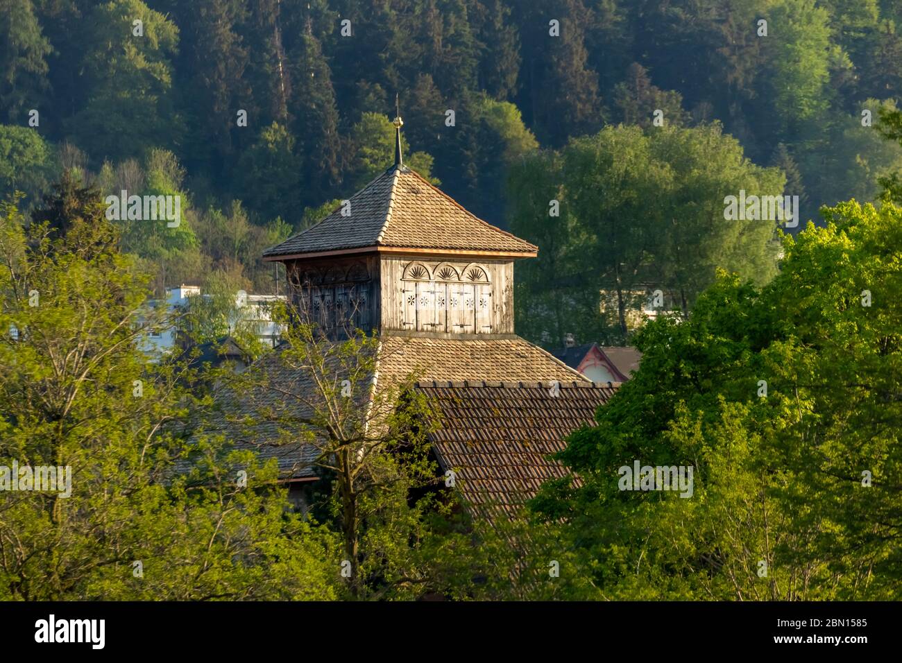Das historische Schloss Pfaffikon, Freienbach, Kanton Swchyz, Schweiz ...