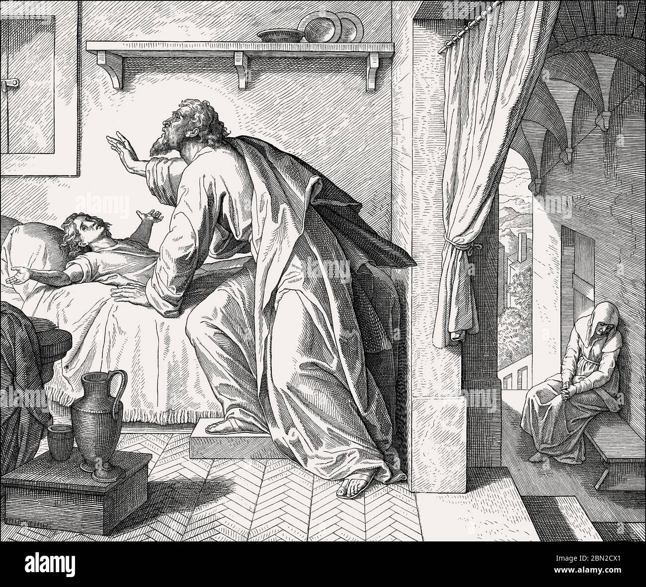 The prophet elijah and the widow of zarephath -Fotos und -Bildmaterial ...