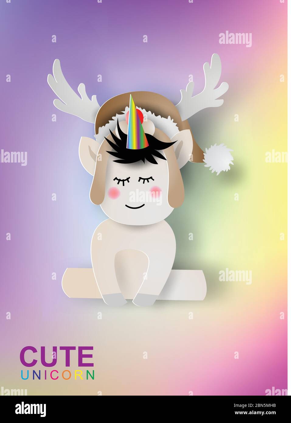 Einhorn rentier -Fotos und -Bildmaterial in hoher Auflösung – Alamy