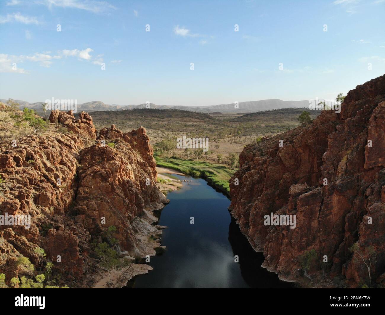 Glen Helen Gorge Stockfotos und -bilder Kaufen - Alamy