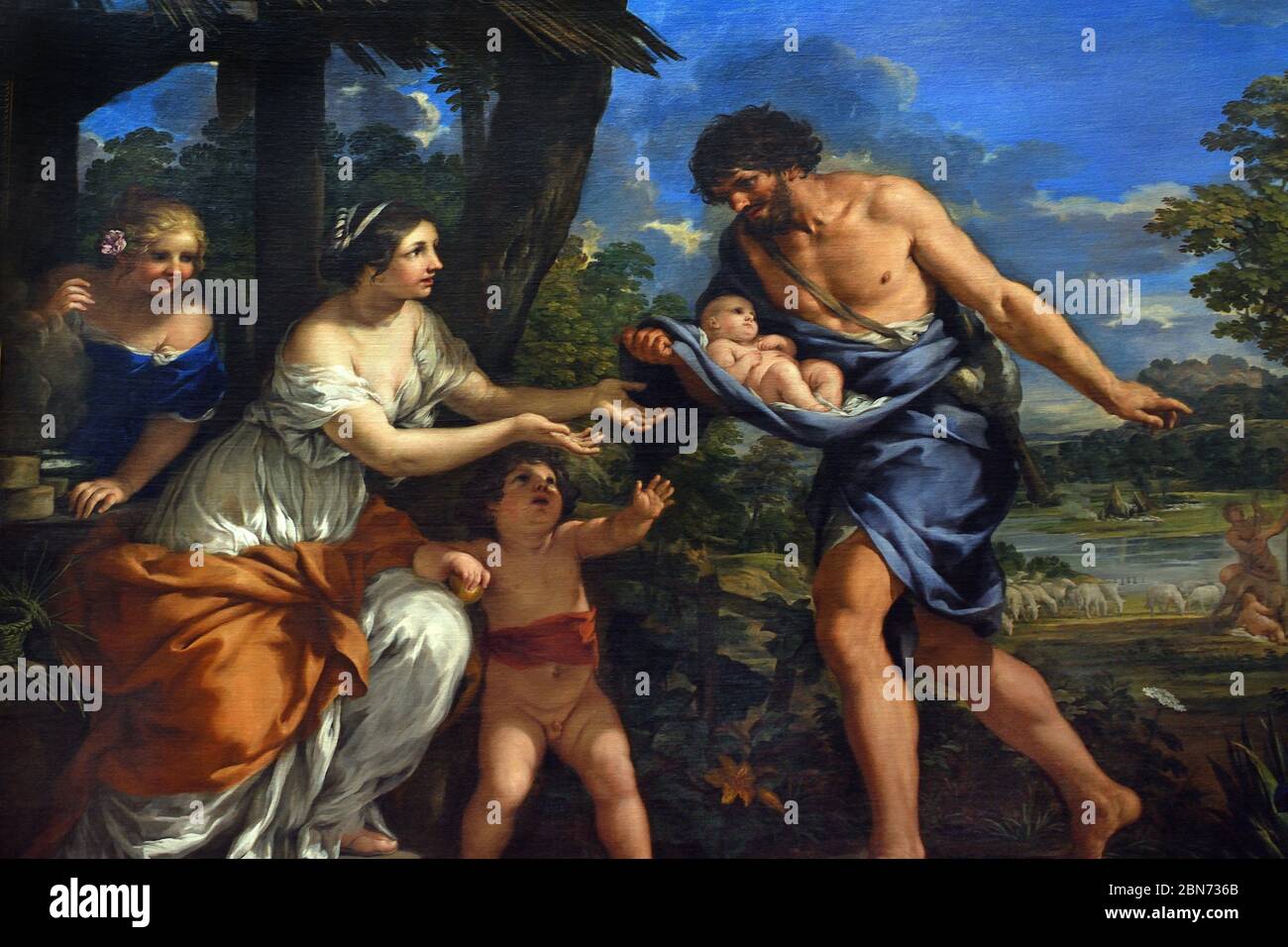 Romulus And Remus Painting Stockfotos und -bilder Kaufen - Alamy