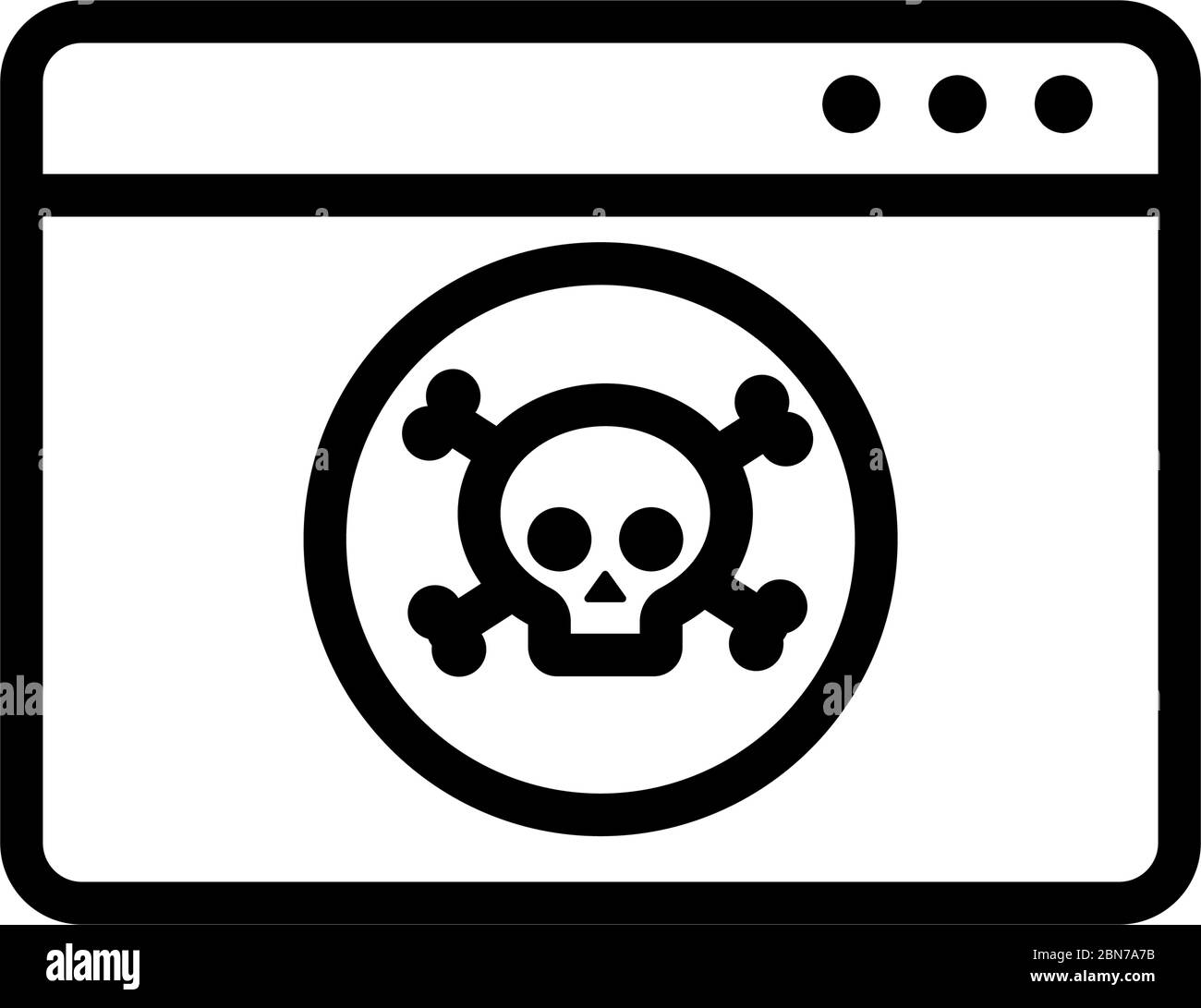 Hacker-Informationen Ordner Hacker Symbol Vektor Umriss Illustration ...