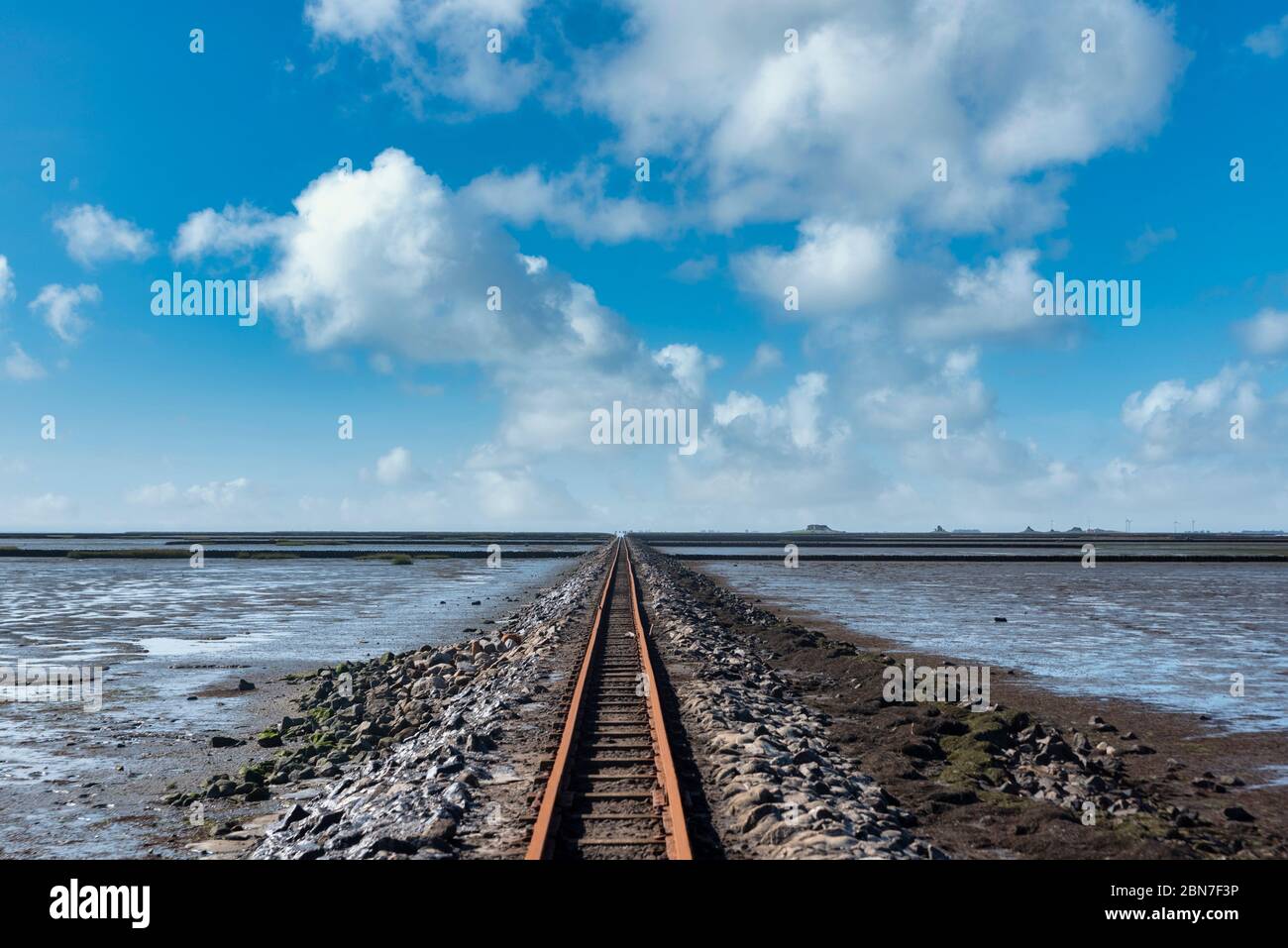 Hallig Eisenbahn Stockfotos und -bilder Kaufen - Alamy
