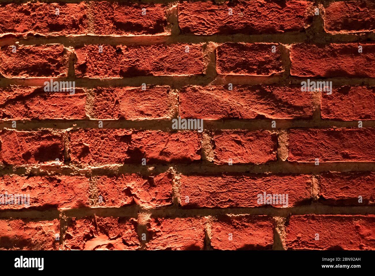 Backstein Wand Textur Hintergrund. Muster verwitterter alter ...