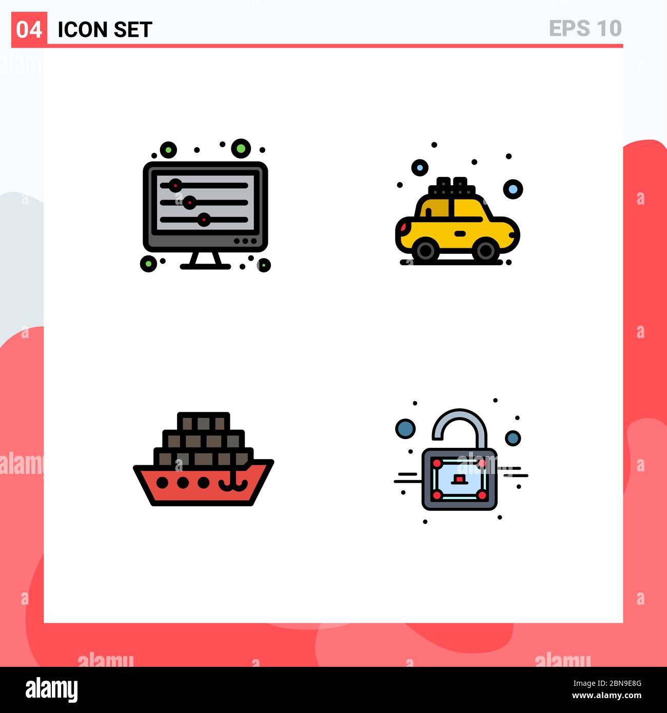 Sound waves vector pictogram -Fotos und -Bildmaterial in hoher ...