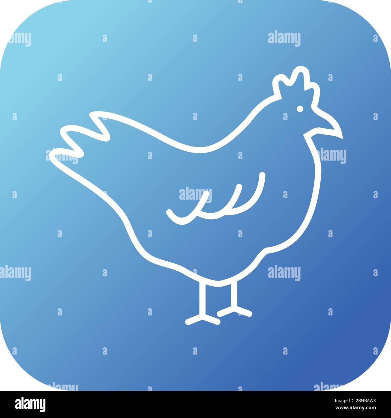 Chicken halal Stock-Vektorgrafiken kaufen - Alamy