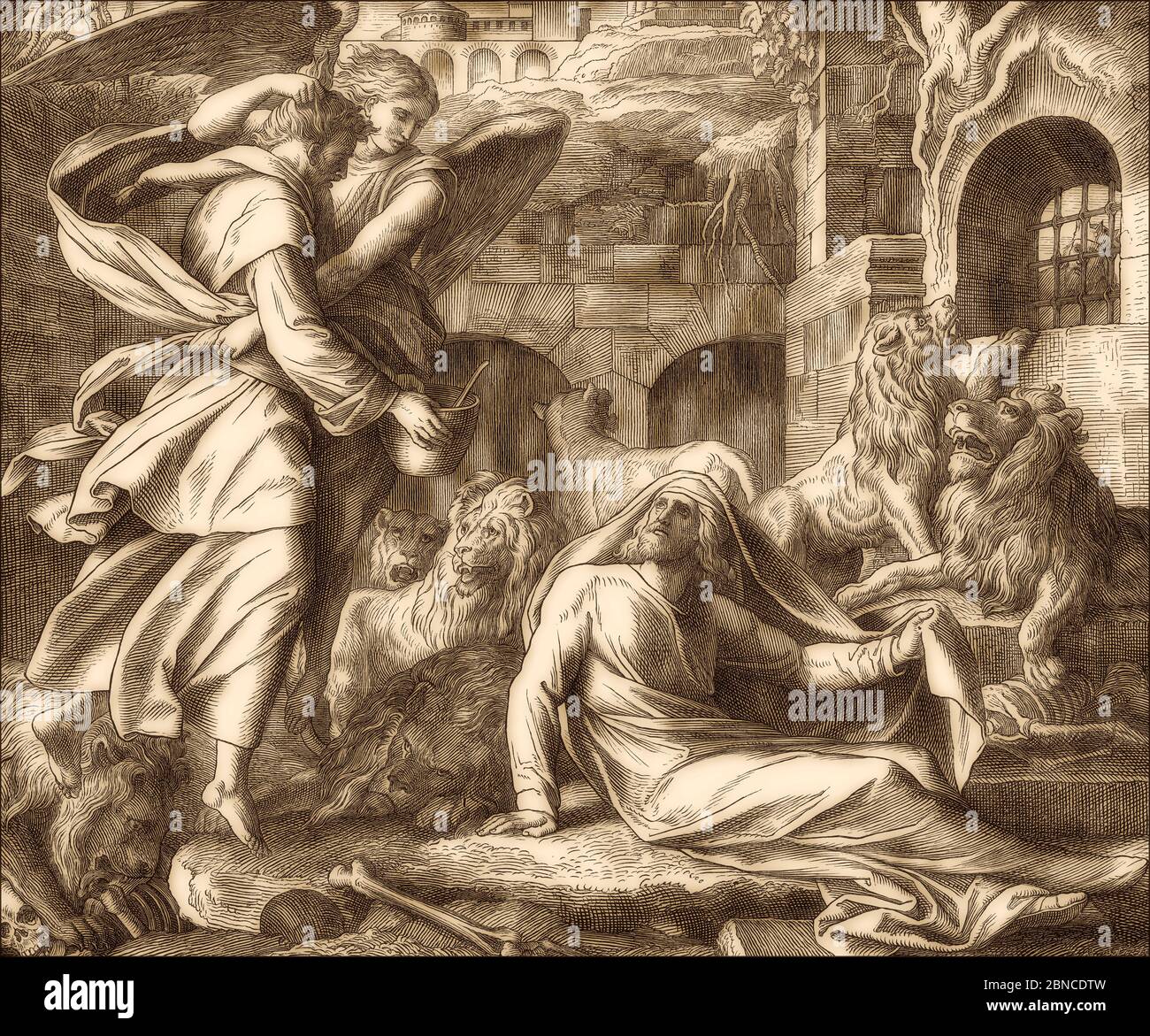 Daniel in the lions den -Fotos und -Bildmaterial in hoher Auflösung – Alamy