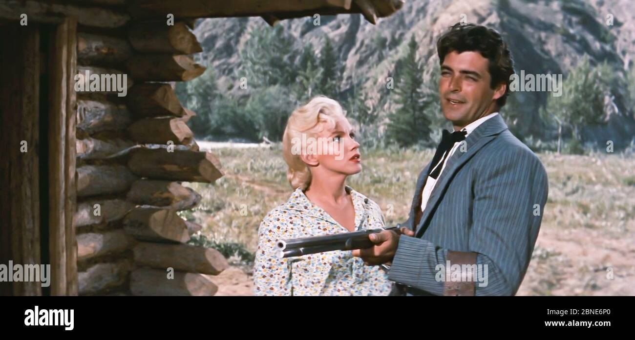 USA. Rory Calhoun und Marilyn Monroe in ©Twentieth Century Fox Film ...
