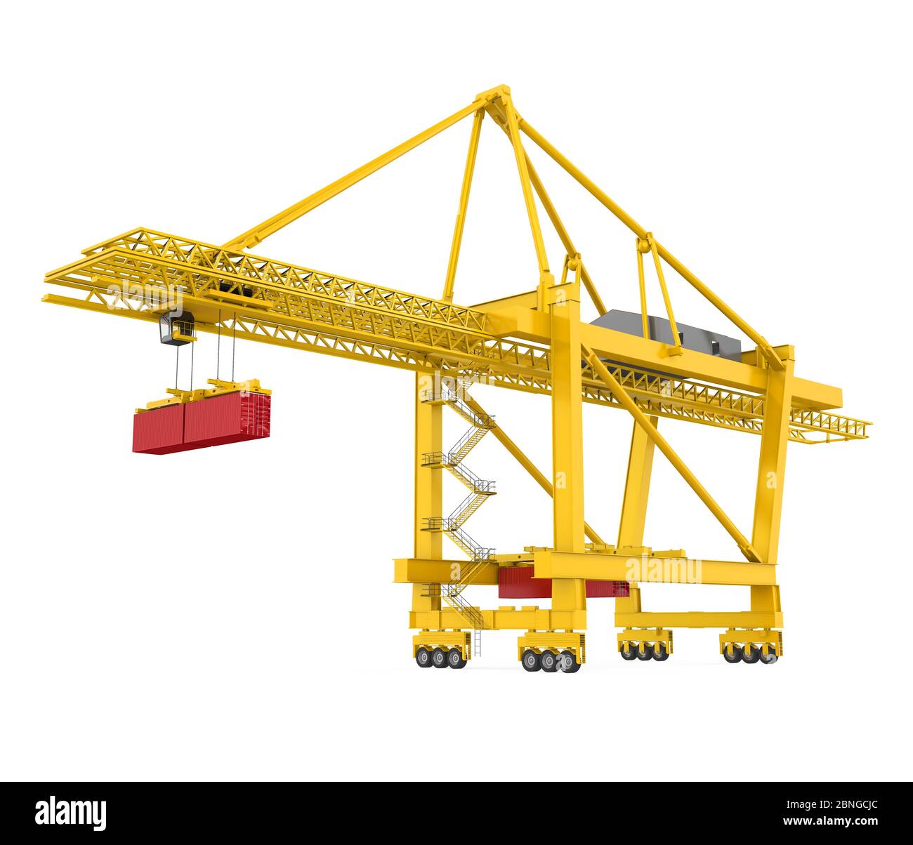 Container handling portalkran -Fotos und -Bildmaterial in hoher ...