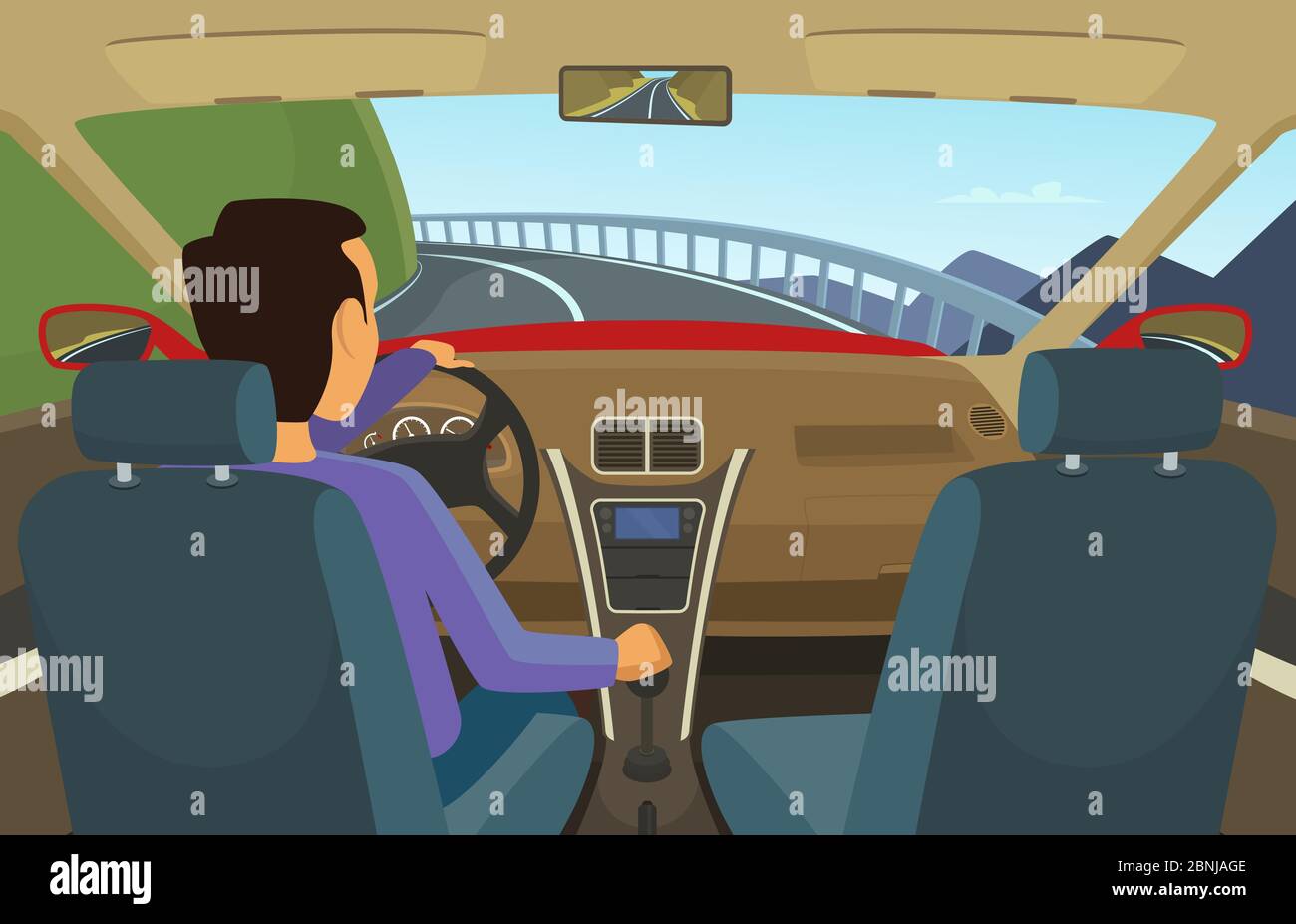 Autofahrer cartoon -Fotos und -Bildmaterial in hoher Auflösung – Alamy