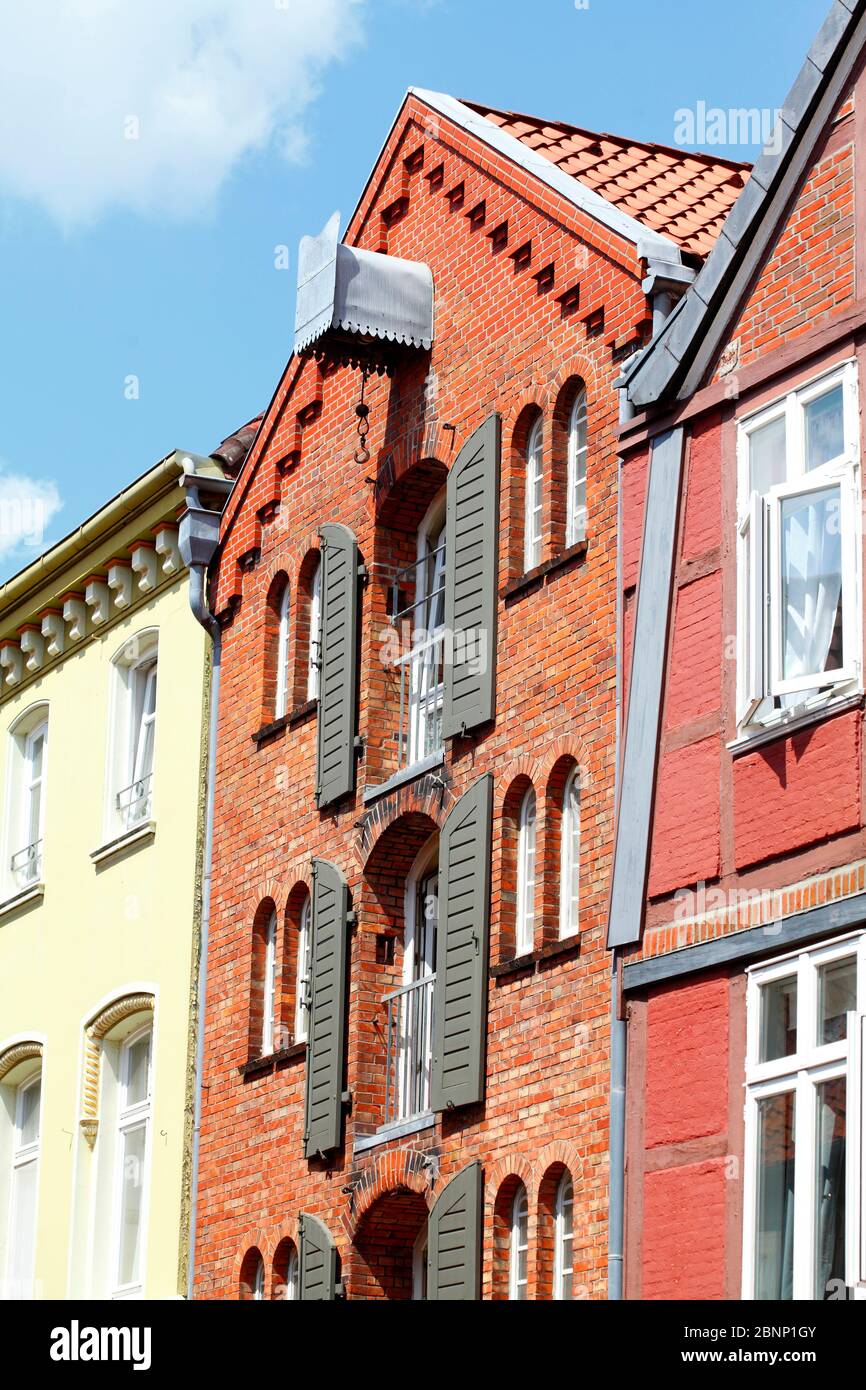 Historisches Lagerhaus, Salzstraße, Altstadt, Stade, Niedersachsen ...