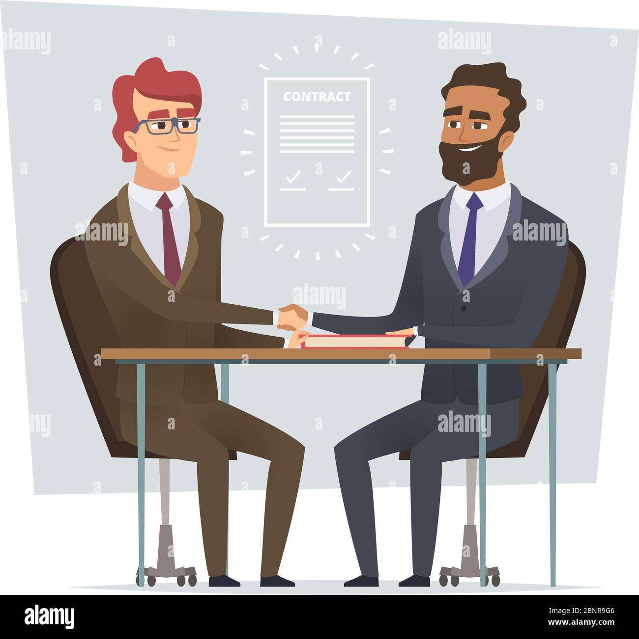 Vertrag vektor -Fotos und -Bildmaterial in hoher Auflösung – Alamy