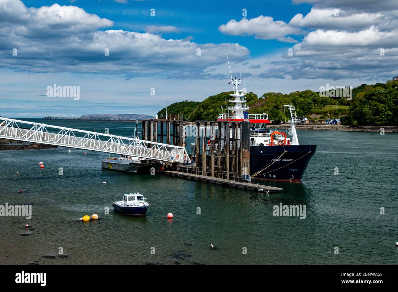 Die Bangor University, School of Ocean Science Research Schiff Prince ...