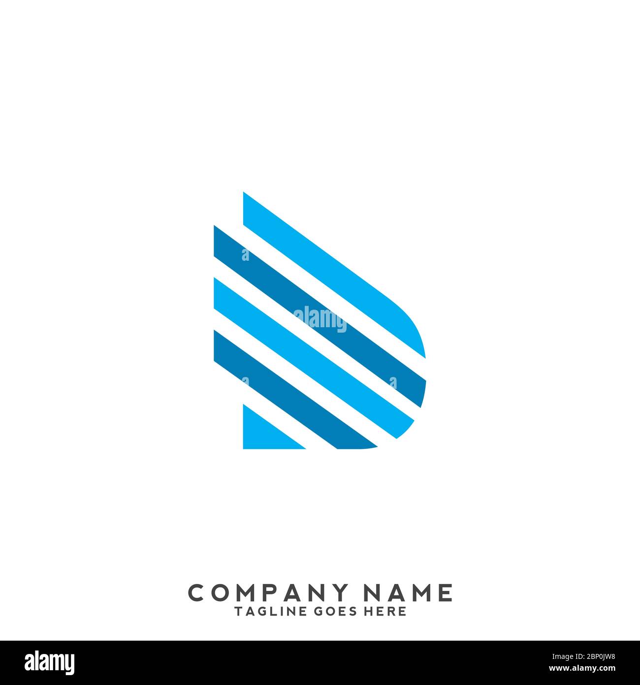 D buchstabensymbol logo Stock-Vektorgrafiken kaufen - Alamy