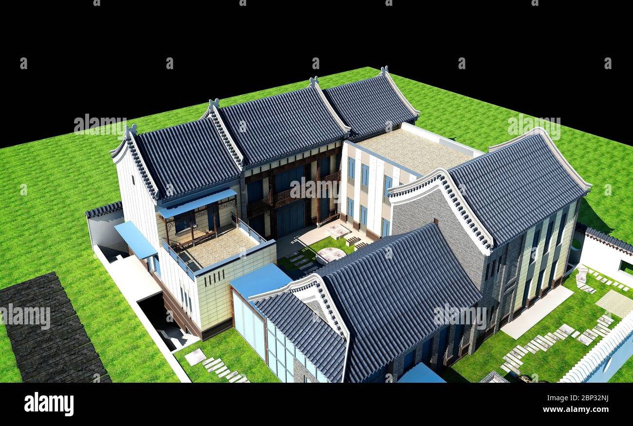 House rendering -Fotos und -Bildmaterial in hoher Auflösung – Alamy