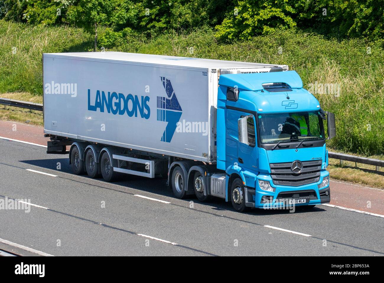 Langdons Spedition Lieferwagen, LKW, Transport, LKW, Frachtführer ...