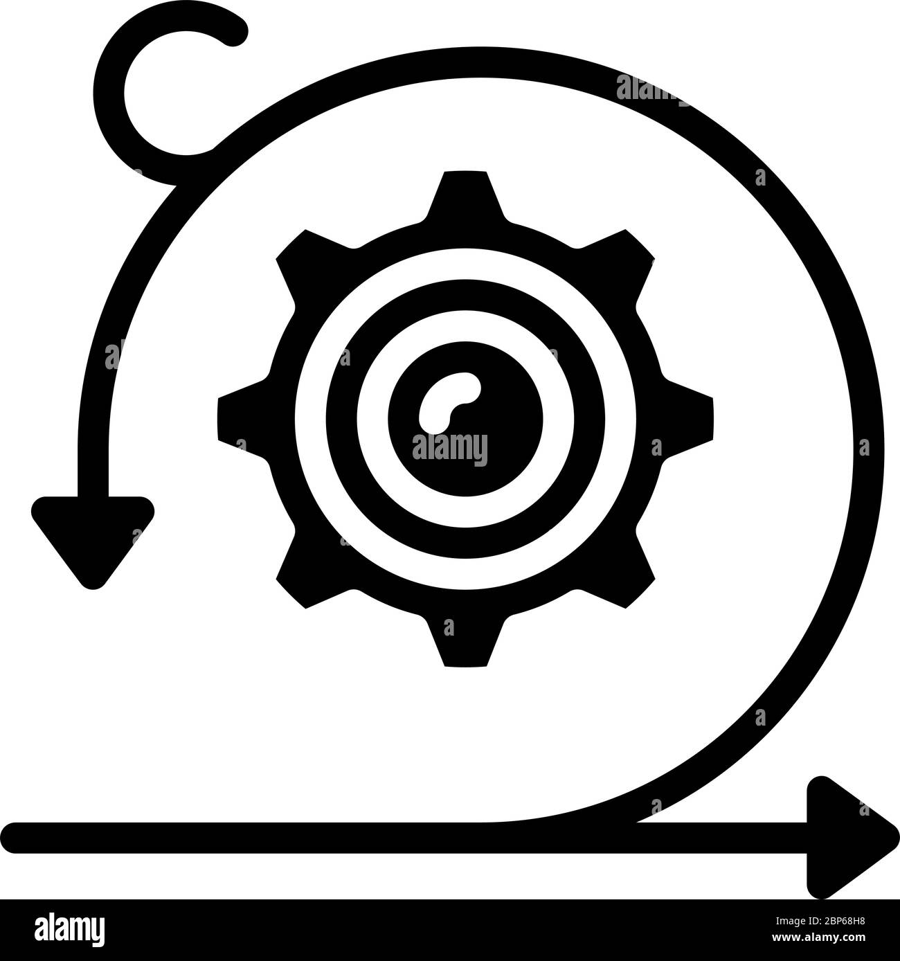 Agile symbole Schwarzweiß-Stockfotos und -bilder - Alamy