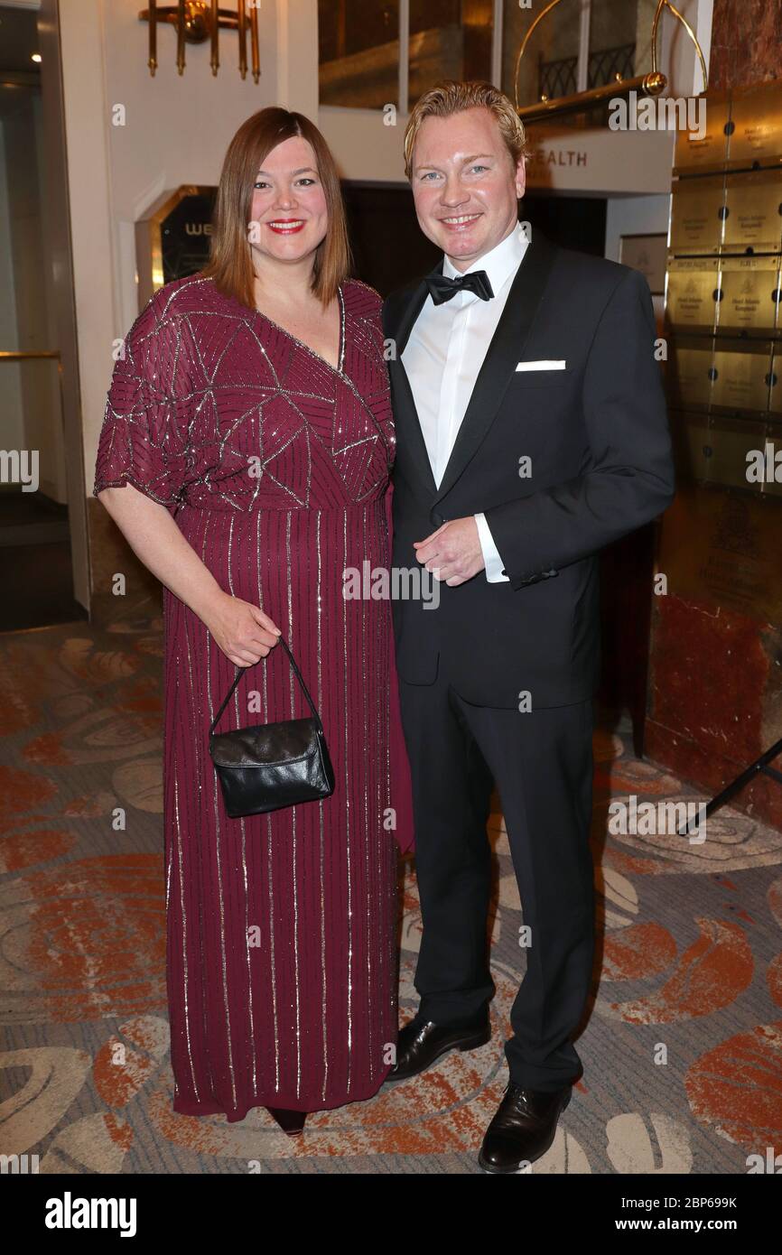 Katharina Fegebank,Mathias Wolf,Hamburger Presseball 2020 im Hotel ...