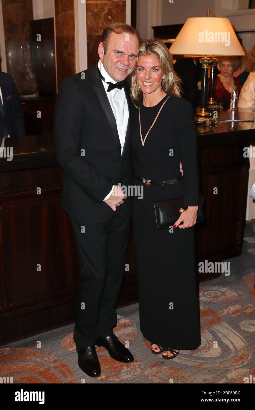 Bernd Hoffmann,Sandra Henke,Hamburger Presseball 2020 im Hotel ...