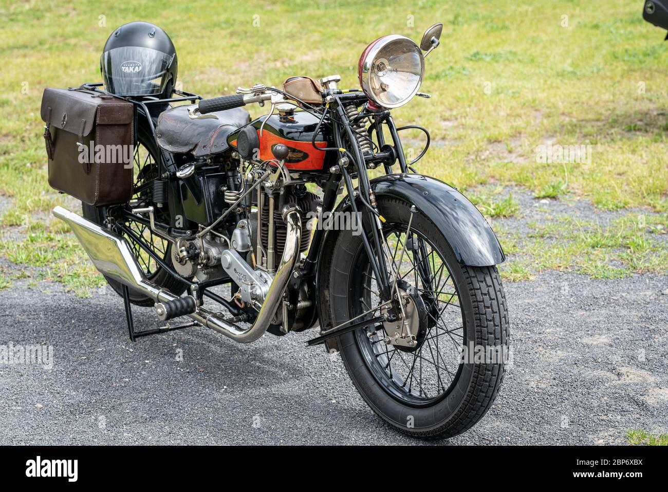 Oldtimer motorrad -Fotos und -Bildmaterial in hoher Auflösung – Alamy