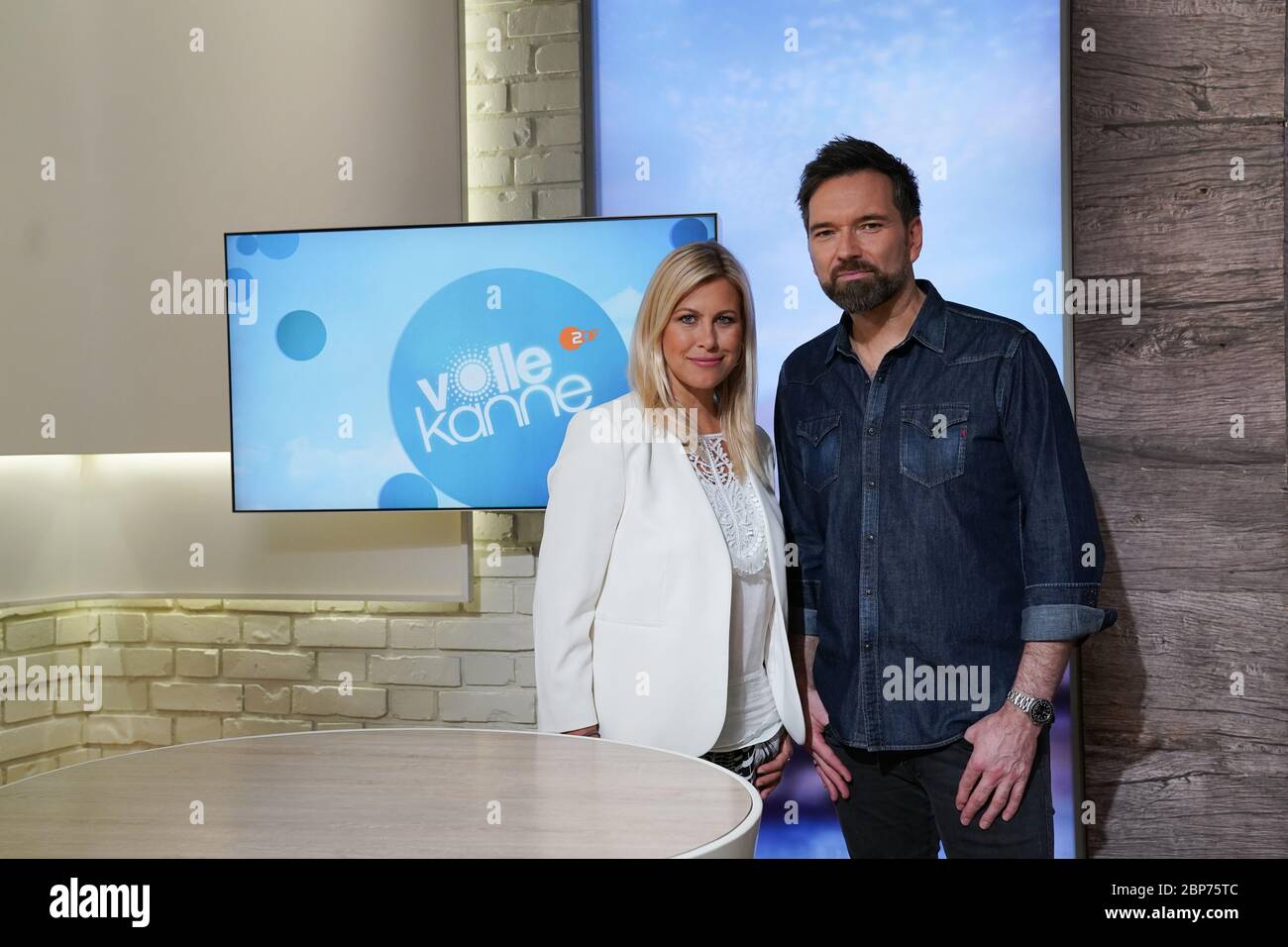 Fototermin 20 Jahre ZDF-Sendung 'volle Kanne' mit Nadine Krueger und ...