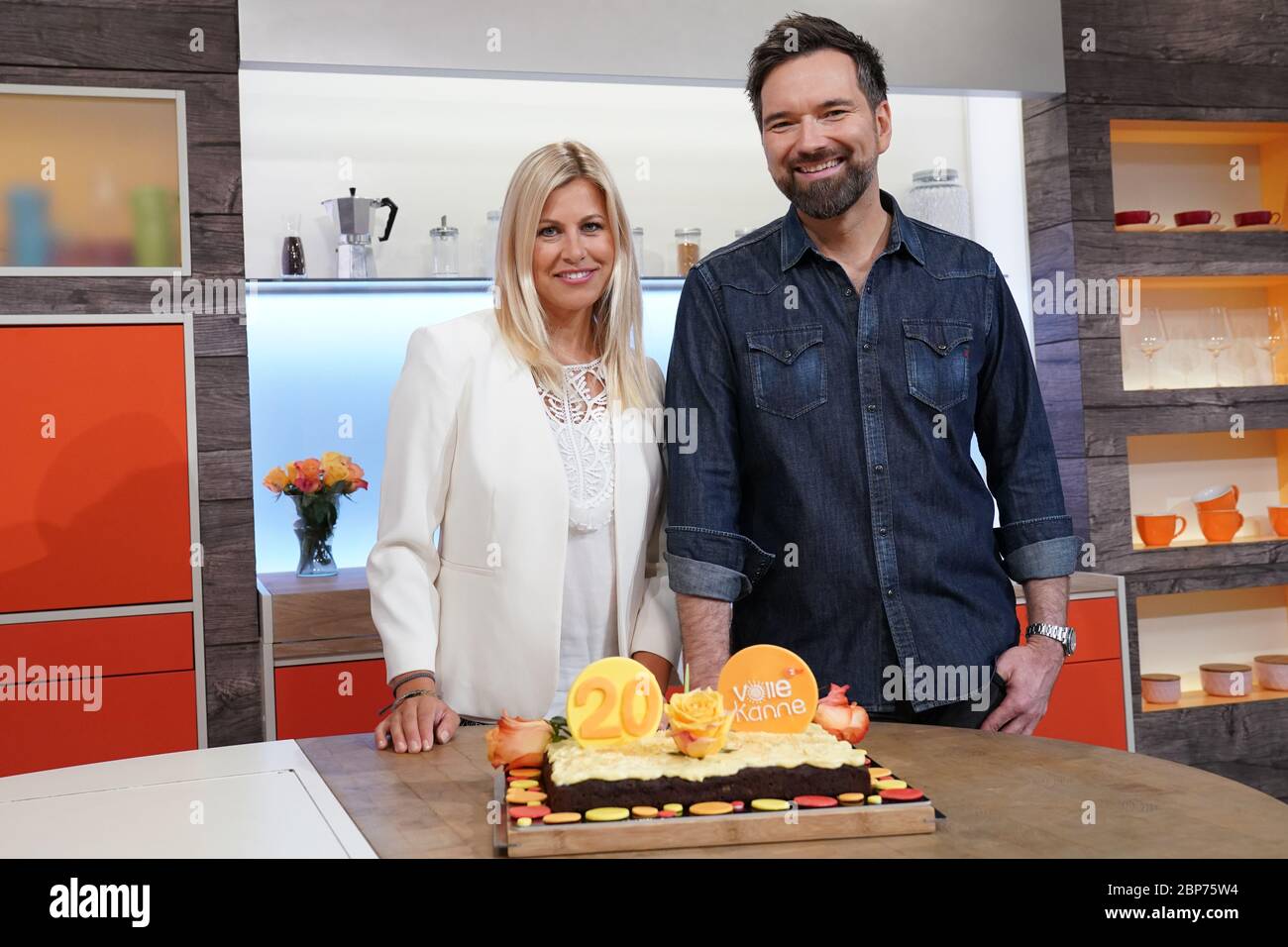 Fototermin 20 Jahre ZDF-Sendung 'volle Kanne' mit Nadine Krueger und ...